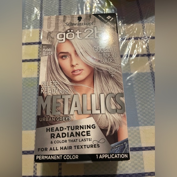 Schwarzkopf | Hair | Schwarzkopf Got2b Metallics Permanent Hair Color ...